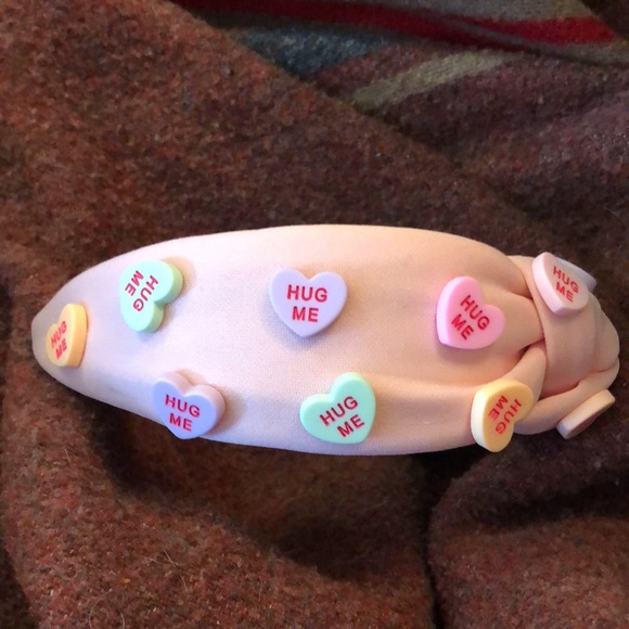Accessories | New Valentines Day Headband Top Knot Knotted Fabric ...